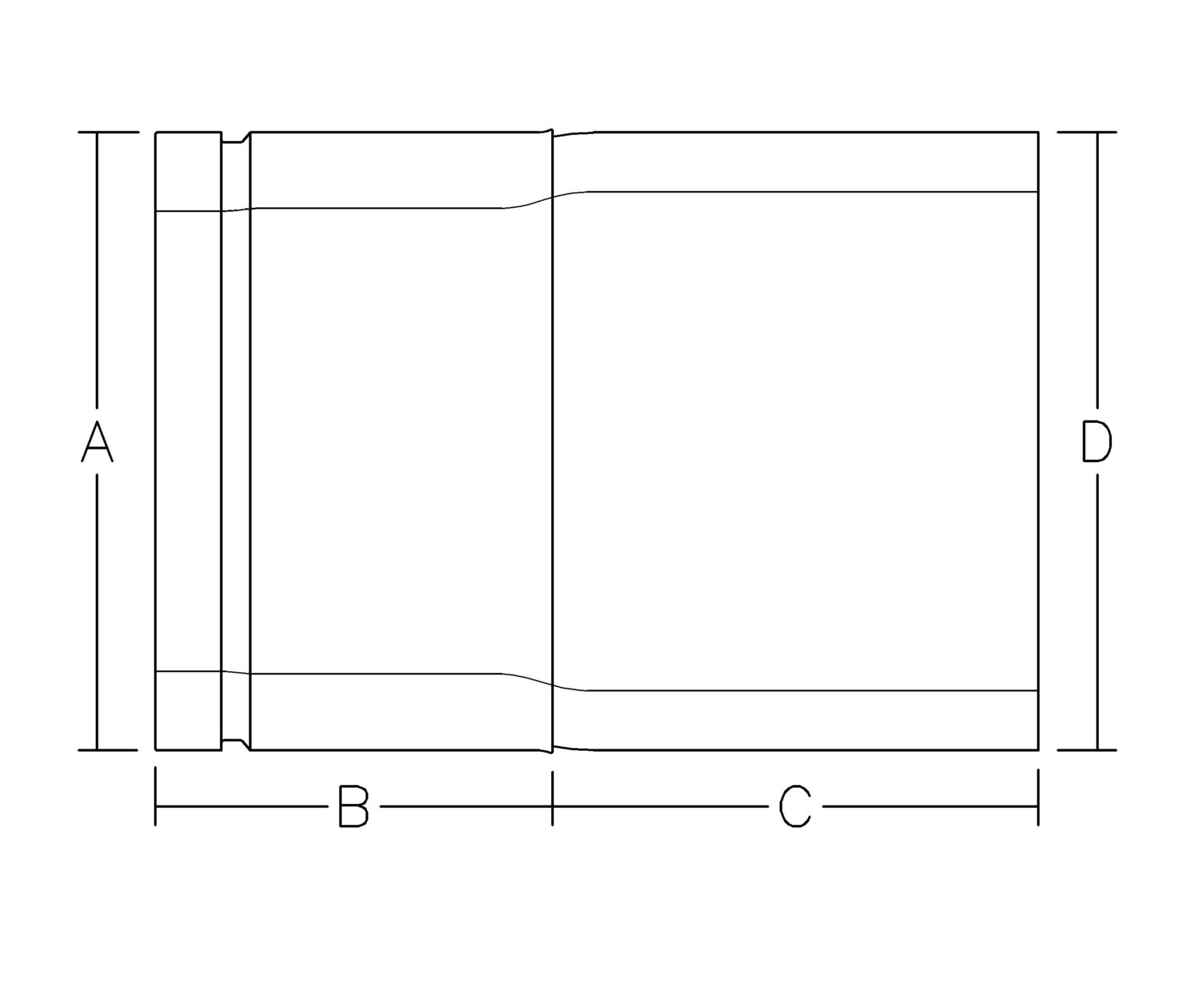 Series 702 Transition with Victaulic® AGS™ Adapter Cut Groove - Poly ...