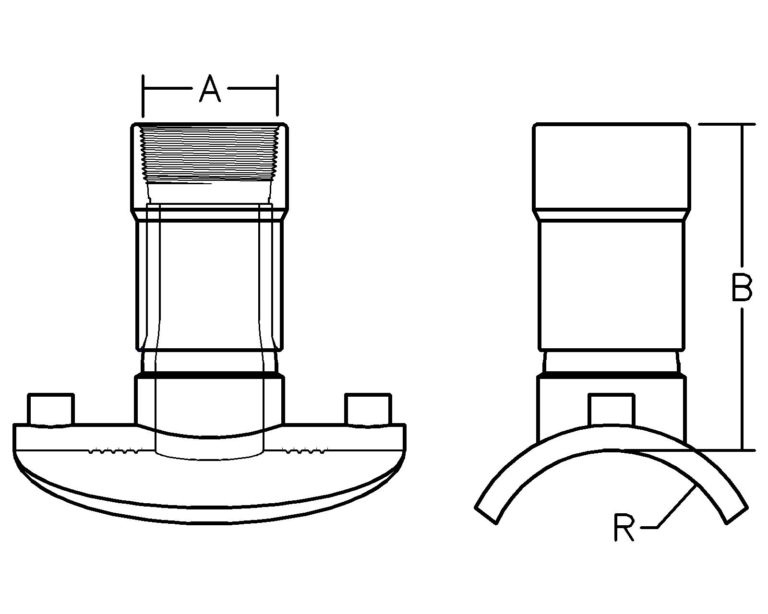 Series 577 Electrofusion Tapping Saddle with FPT Thread - Poly-Cam, Inc.®